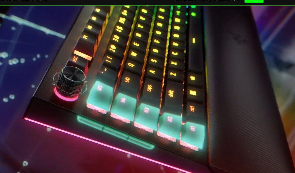 CLAVIER GAMING RAZER BLACKWIDOWS V4 PRO MECANIQUE – Declic Informatique